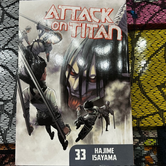 Manga | Other | New Attack On Titan Vol 33 34 Mangas Last Two Books ...